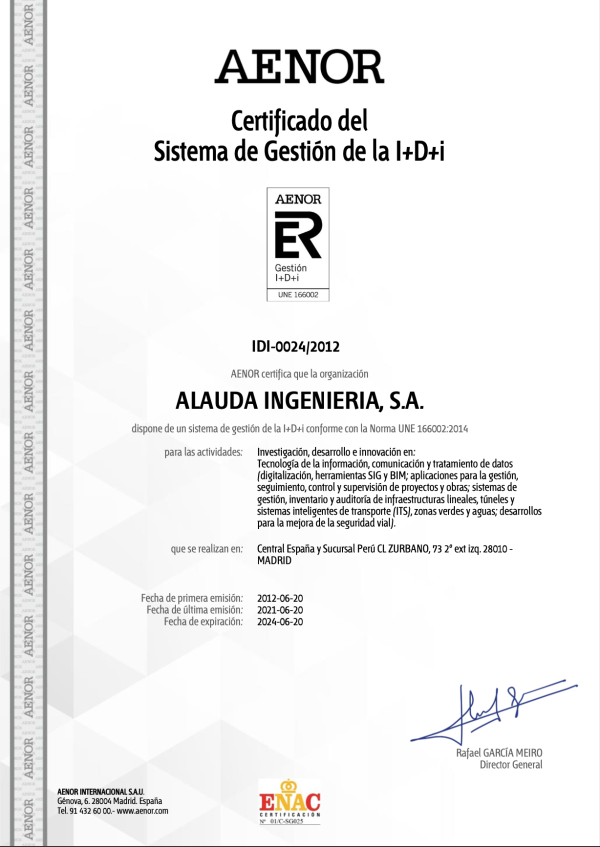Sistema de Gestión Integral - Alauda Ingenieria
